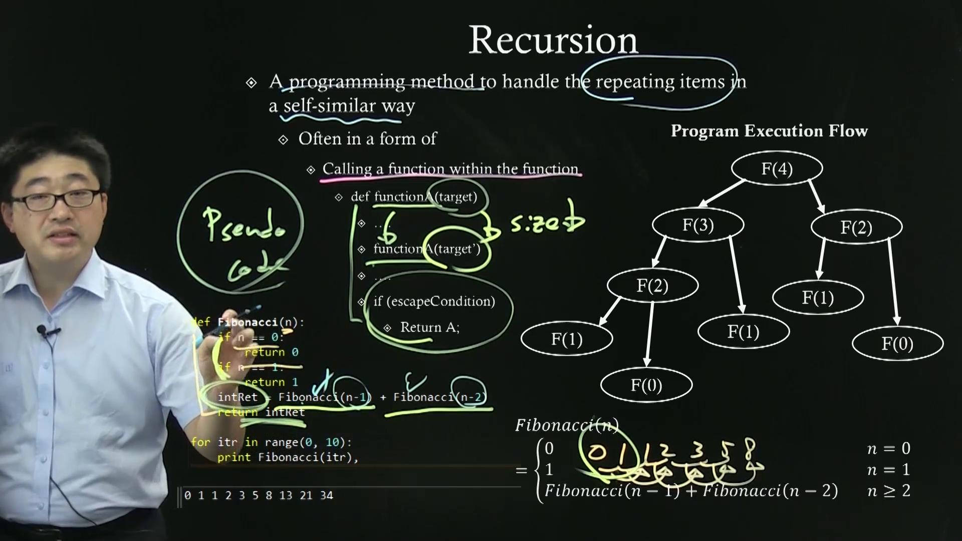 데이터 구조 및 분석 Linear Structure And Dynamic Programming Recursions Edwith