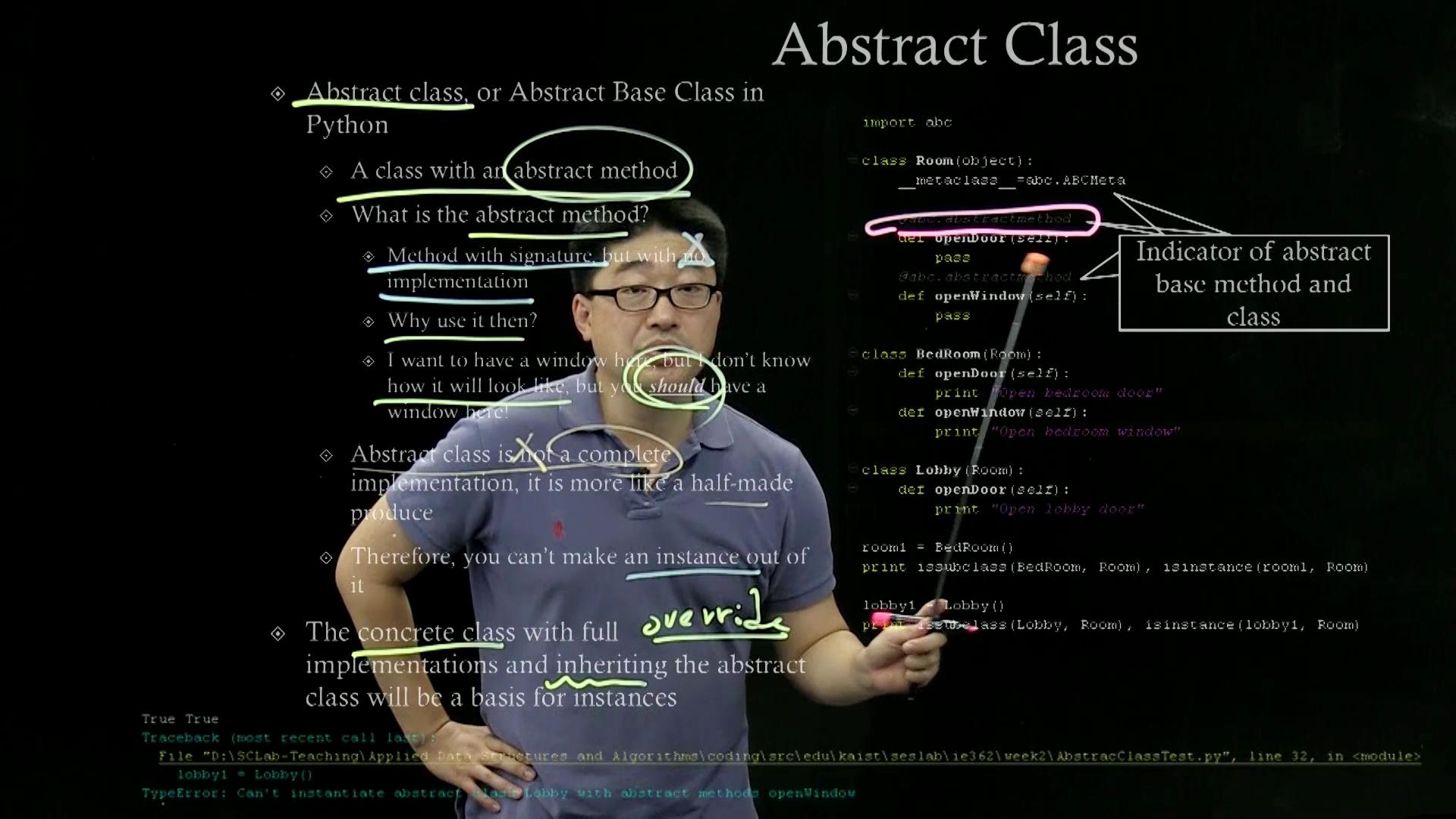 데이터 구조 및 분석 Linear Structure And Dynamic Programming Polymorphism And Abstract Class Edwith