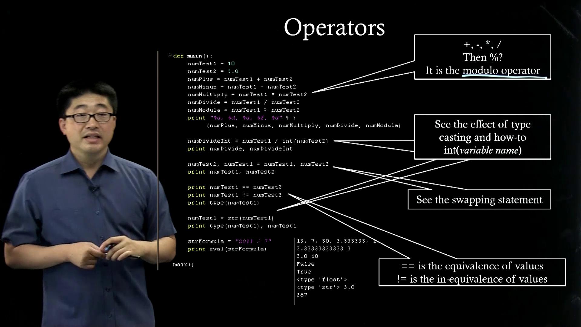데이터 구조 및 분석 Linear Structure And Dynamic Programming Variable Statements And Operators Edwith