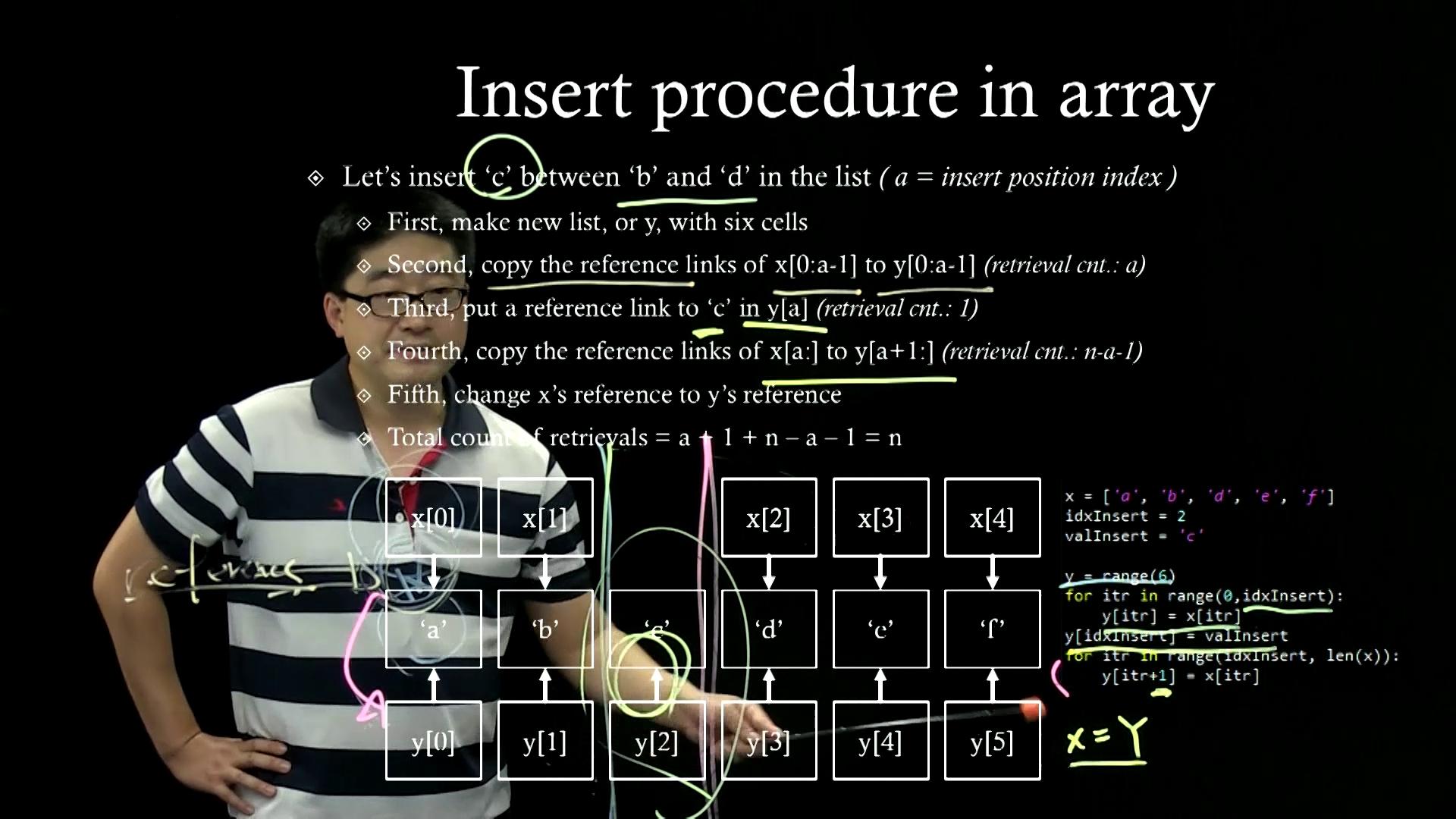 데이터 구조 및 분석 Linear Structure And Dynamic Programming Array Edwith 