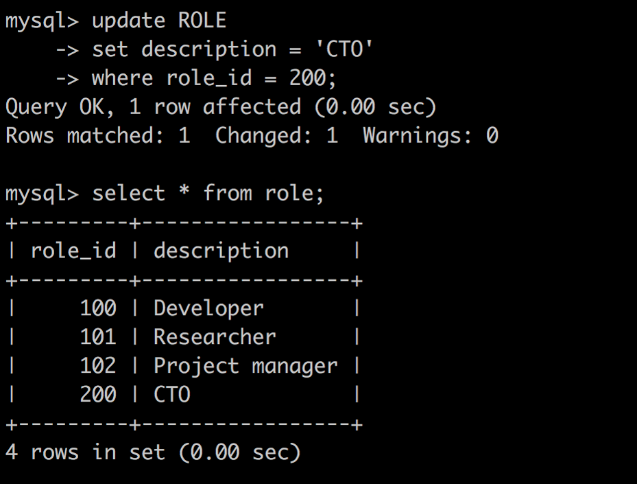Mysql 006 Dml ⑵ 데이터 입력수정삭제 Insertupdatedelete Devlog 4461