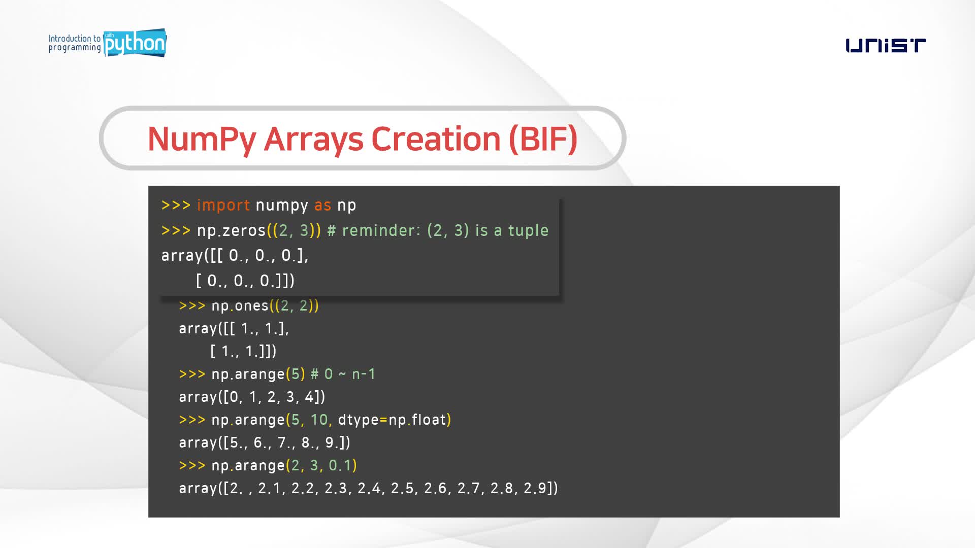 Python을 이용한 기초프로그래밍 14 1 Structured File Csv Dgist