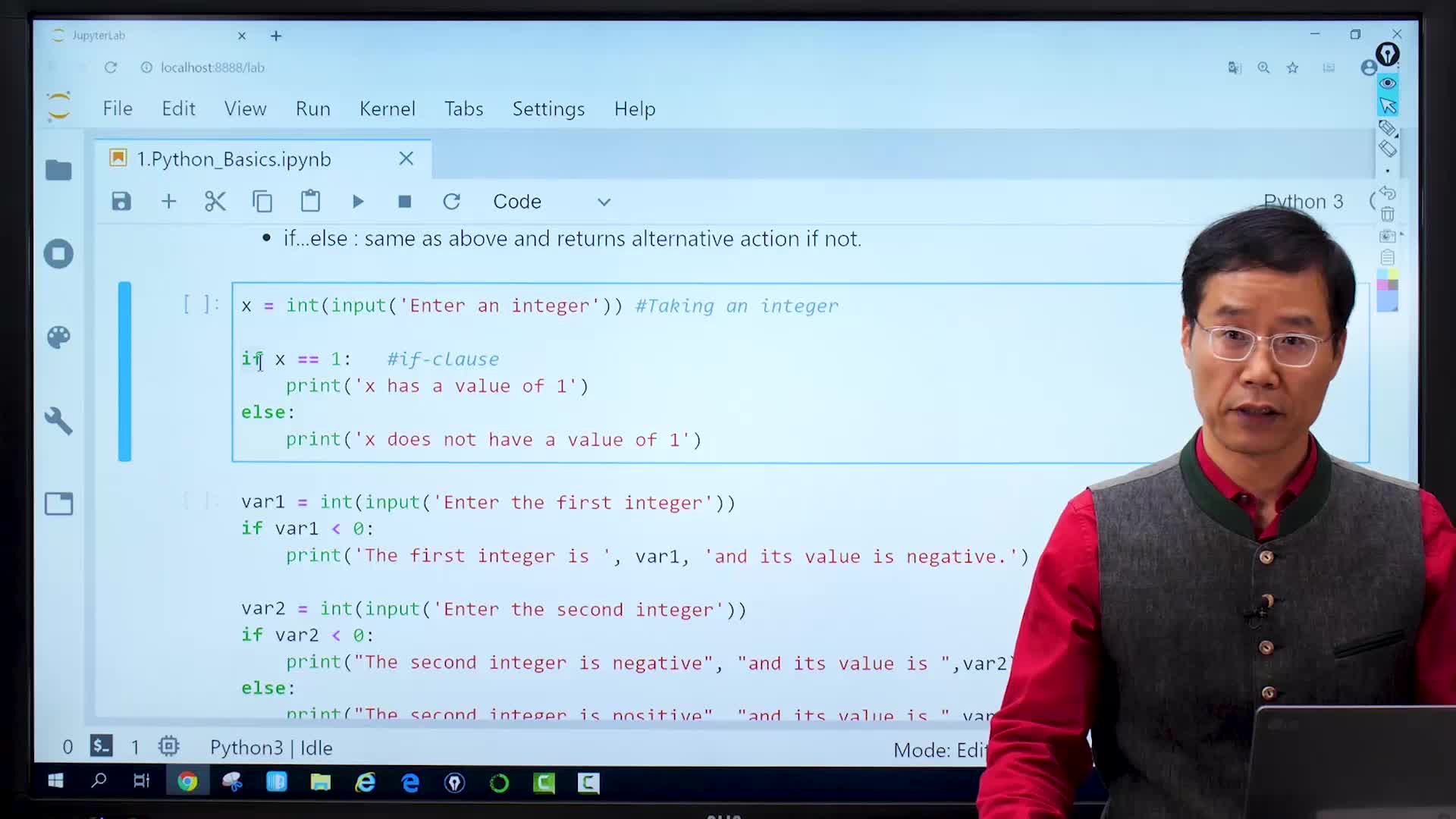 인공지능 코딩을 위한 실용 파이썬practical Python For Ai Coding 3 1 If If Else 통제