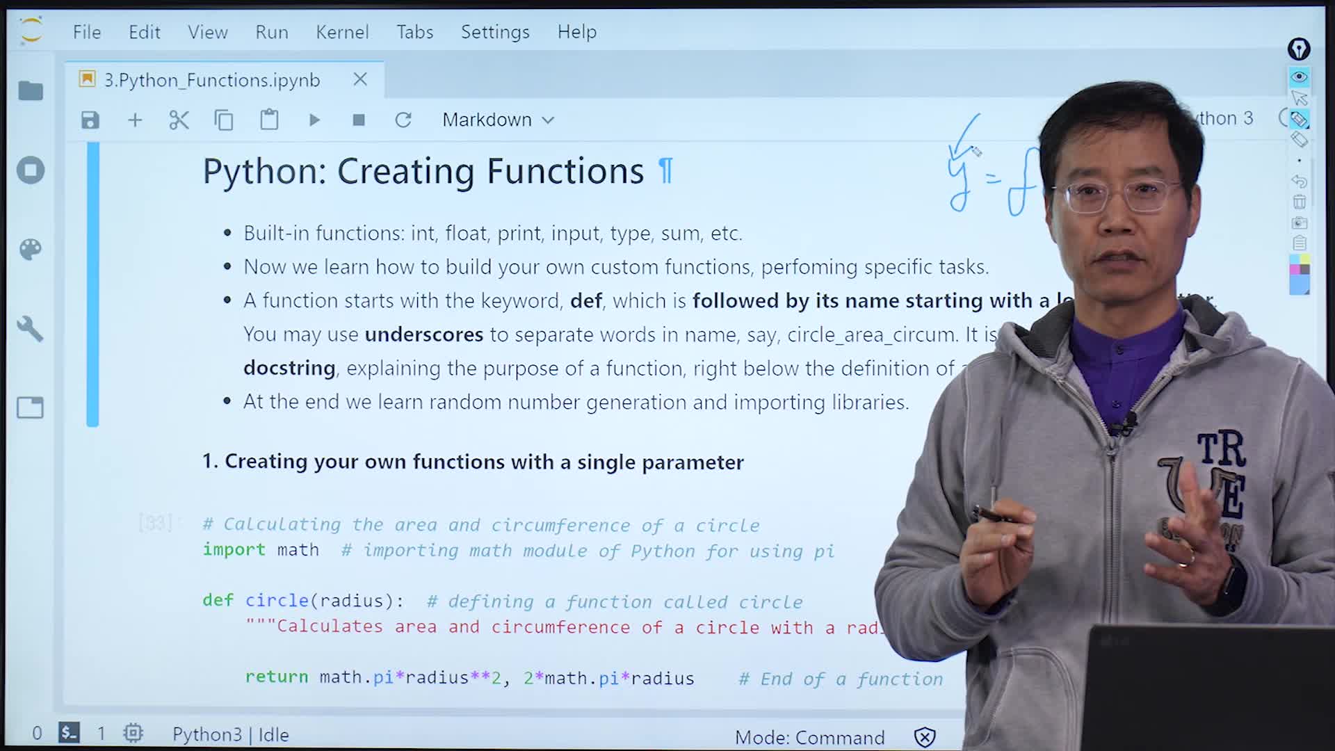 인공지능 코딩을 위한 실용 파이썬practical Python For Ai Coding 4 1 코딩에서 함수개념과 사용