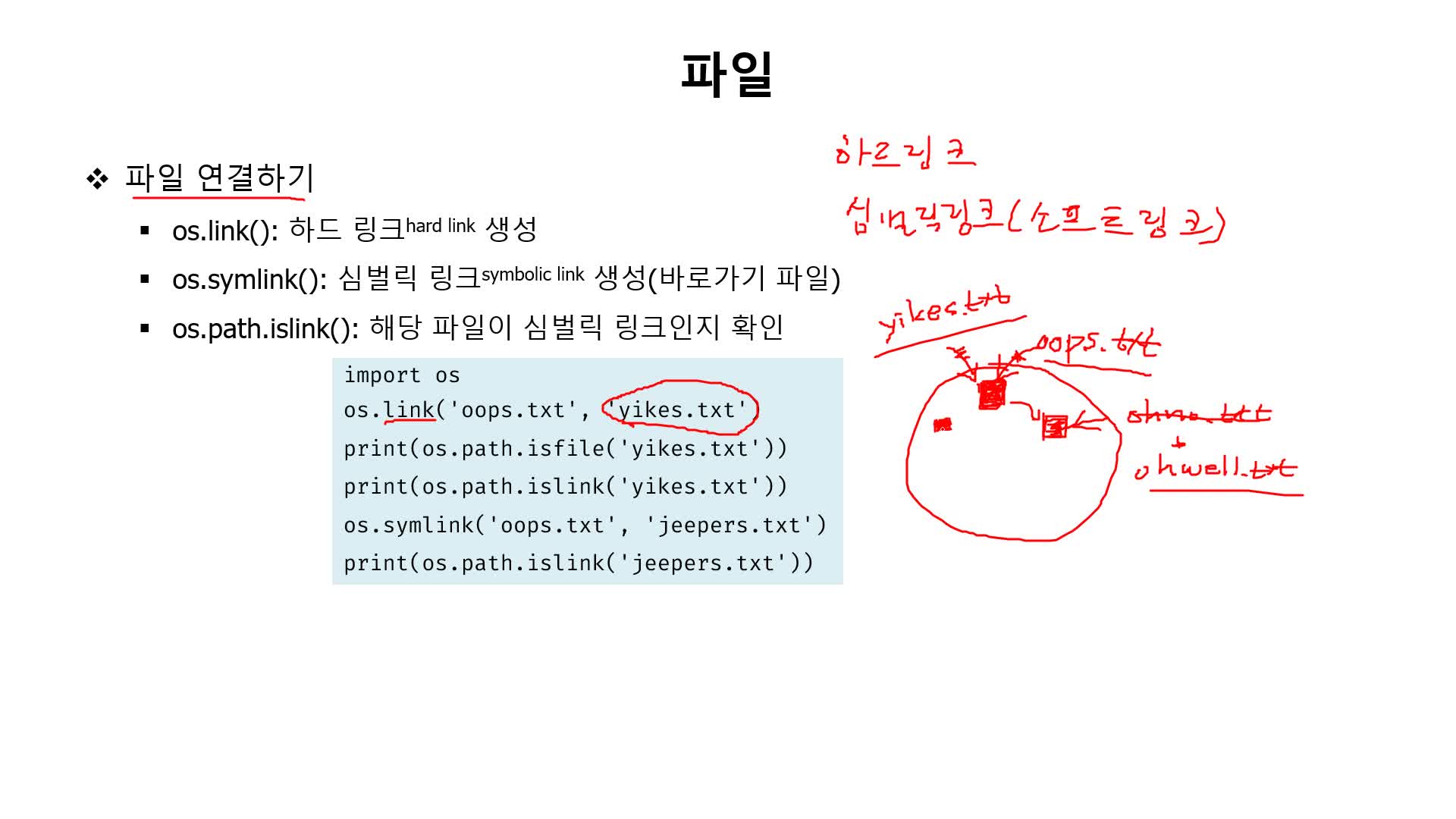 파이썬 프로그래밍 Part 1 파일과 데이터 Edwith